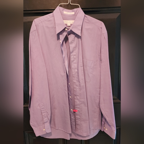 Perry Ellis | Shirts | Perry Ellis Dress Shirt 6 3435 Purple | Poshmark